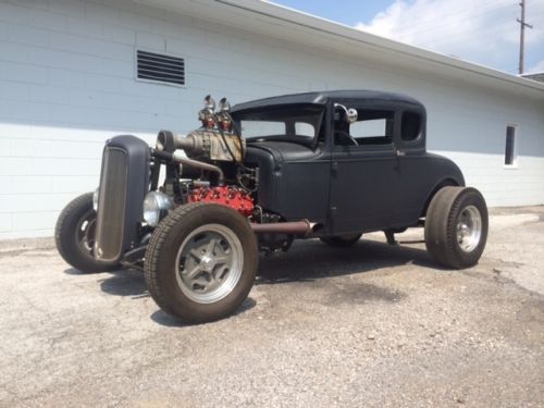 Purchase Used 1931 31 Ford Model A Coupe Rat Rod Flathead Chopped Top
