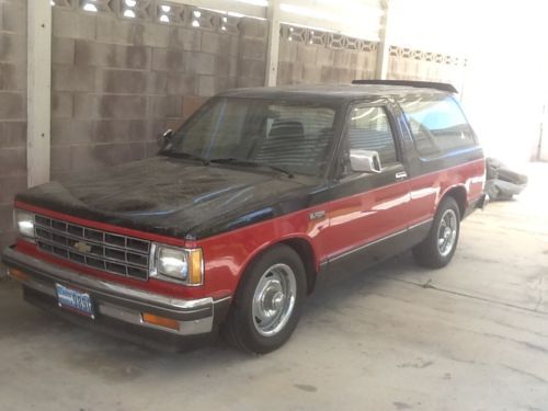 Purchase Used 1986 Chevrolet S10 Blazer Durango Sport Utility 2 Door 2