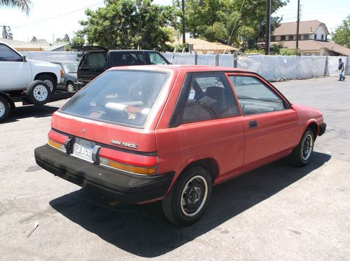 Purchase used 1988 Toyota Tercel, NO RESERVE in Orange, California ... Purchase used 1988 Toyota Tercel, NO RESERVE in Orange, California ...