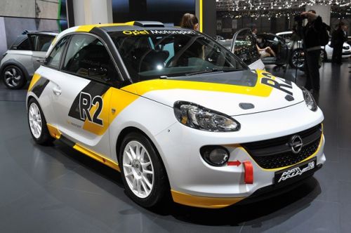 Opel Adam R2 Rally Car is a plucky little bruiser