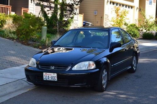 Purchase used 2000 Honda Civic EX Coupe 2 Door 1 6L VTEC in Bothell 