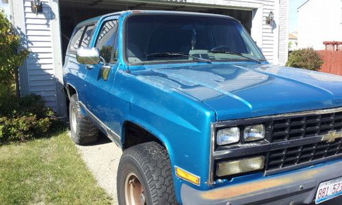 Find Used 1990 Chevrolet Blazer Silverado Sport Utility 2 Door 5 7l In