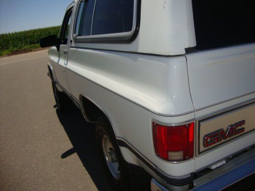 Sell Used 1990 Gmc Jimmy Sierra Classic Sport Utility 2 Door 5 7l In
