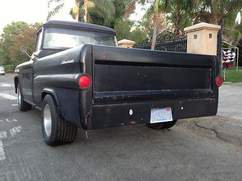 Sell Used 1959 Chevy Apache Fleetside Short Bed Big Window Southern