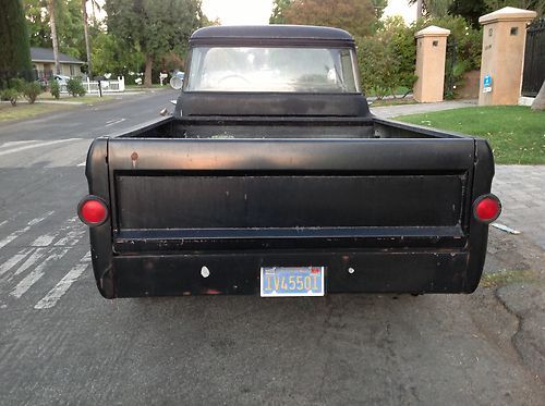 Sell Used 1959 Chevy Apache Fleetside Short Bed Big Window Southern