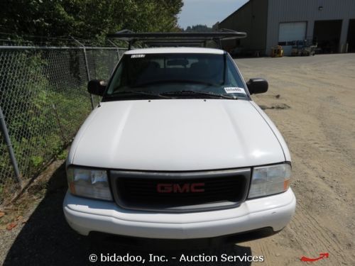 Buy Used 2001 Gmc Sonoma Gasoline Pickup Truck W Canopy 6 Bed 4 3l V6
